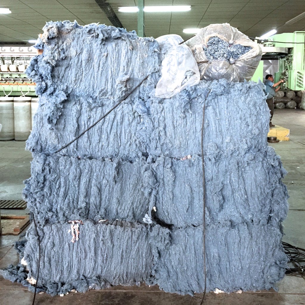 THE NEW DENIM PROJECT Telas fabricadas con el desecho textil